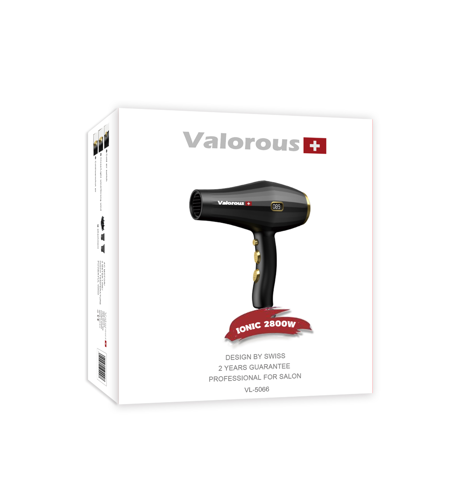 سشوار سالنی دیجیتال ولروس مدل VL-5066 - Valorous