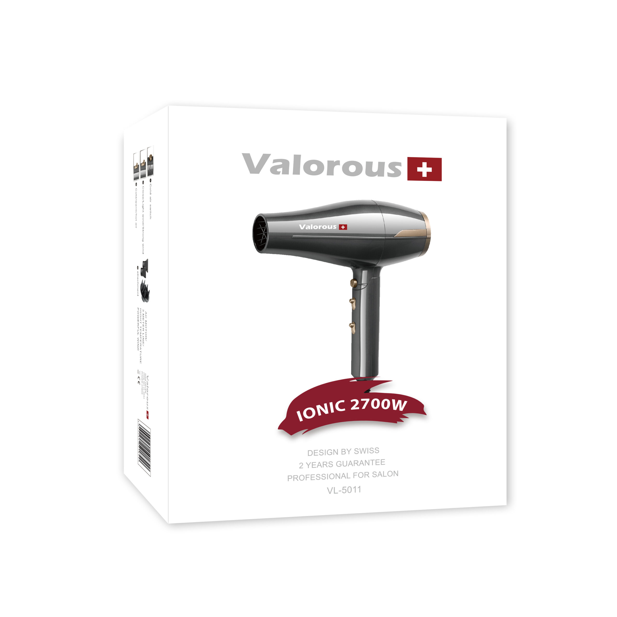 سشوار سالنی دیجیتال ولروس مدل VL-5011 - Valorous